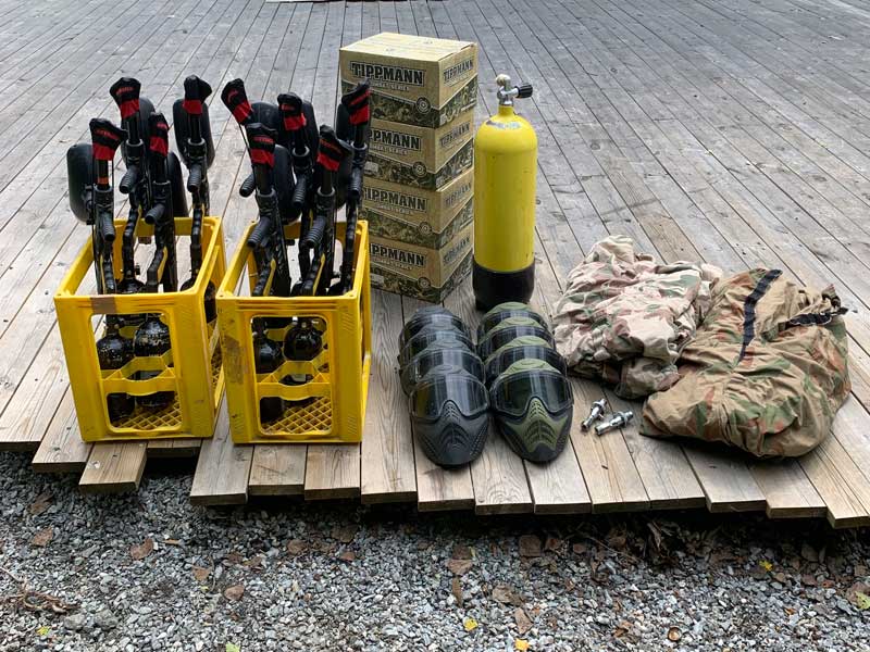 Utleie av paintball utstyr i Oslo - Prisgaranti | Highjump Event AS